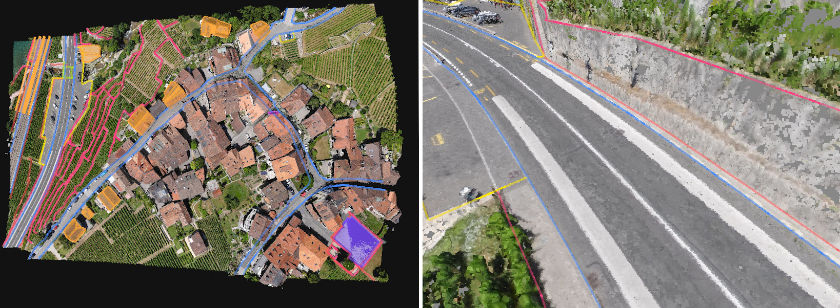 Example projects - real photogrammetry data